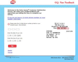 Dairy Queen Survey on www.dqfanfeedback.com - (Free Dilly Bar)